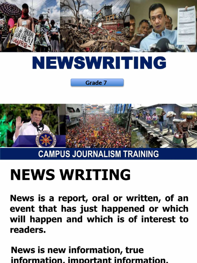 News Writing | PDF
