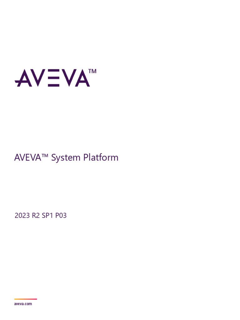 AVEVA System Platform Ports Guide | PDF | Port (Computer Networking ...