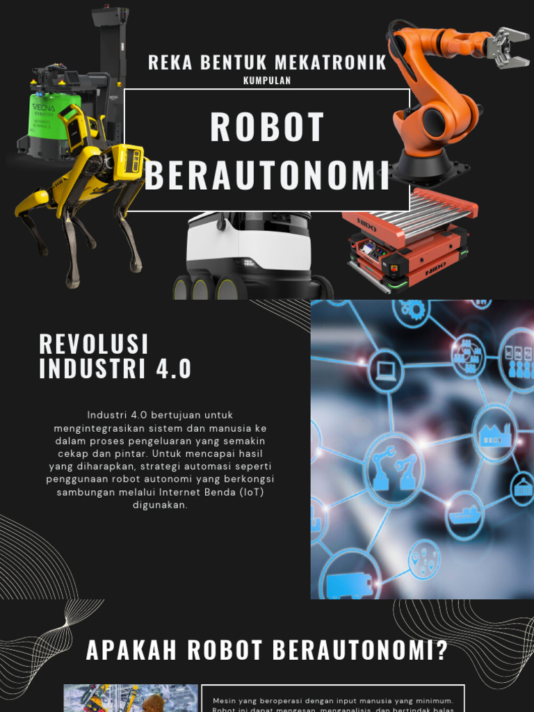Robot Autonomi dalam Industri 4.0 | PDF