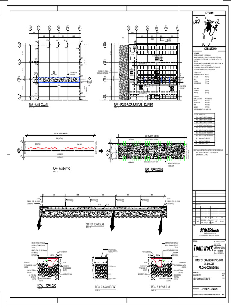 P-2938-Fc-s-1404 - Enlarge & Detail - Slab Repair Area | PDF ...