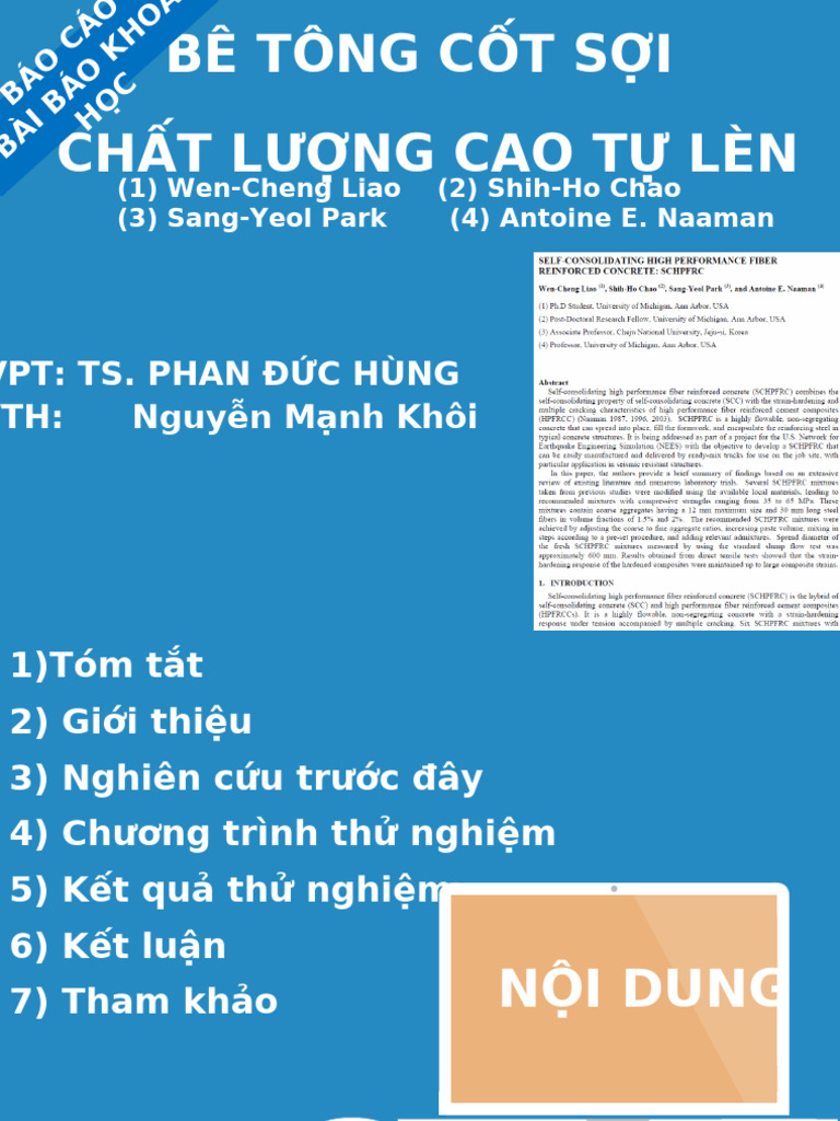 Be Tong Cot Soi - Nguyen Manh Khoi | PDF