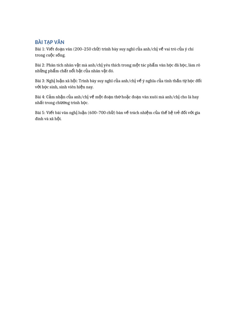 Bai_tap_van | PDF