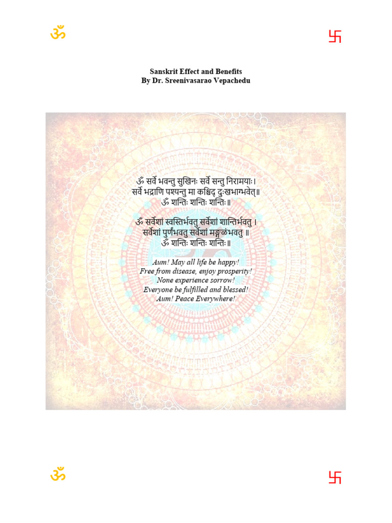 Benefits of Sanskrit Language Study | PDF | Sanskrit | Multilingualism