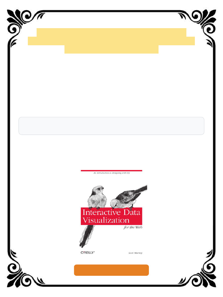 Interactive Data Visualization for the Web 1st Edition Scott Murray ...