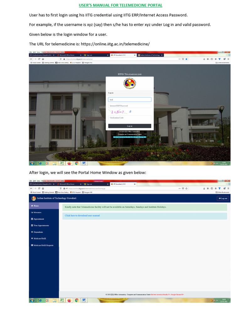 User Manual | PDF | Login | User (Computing)