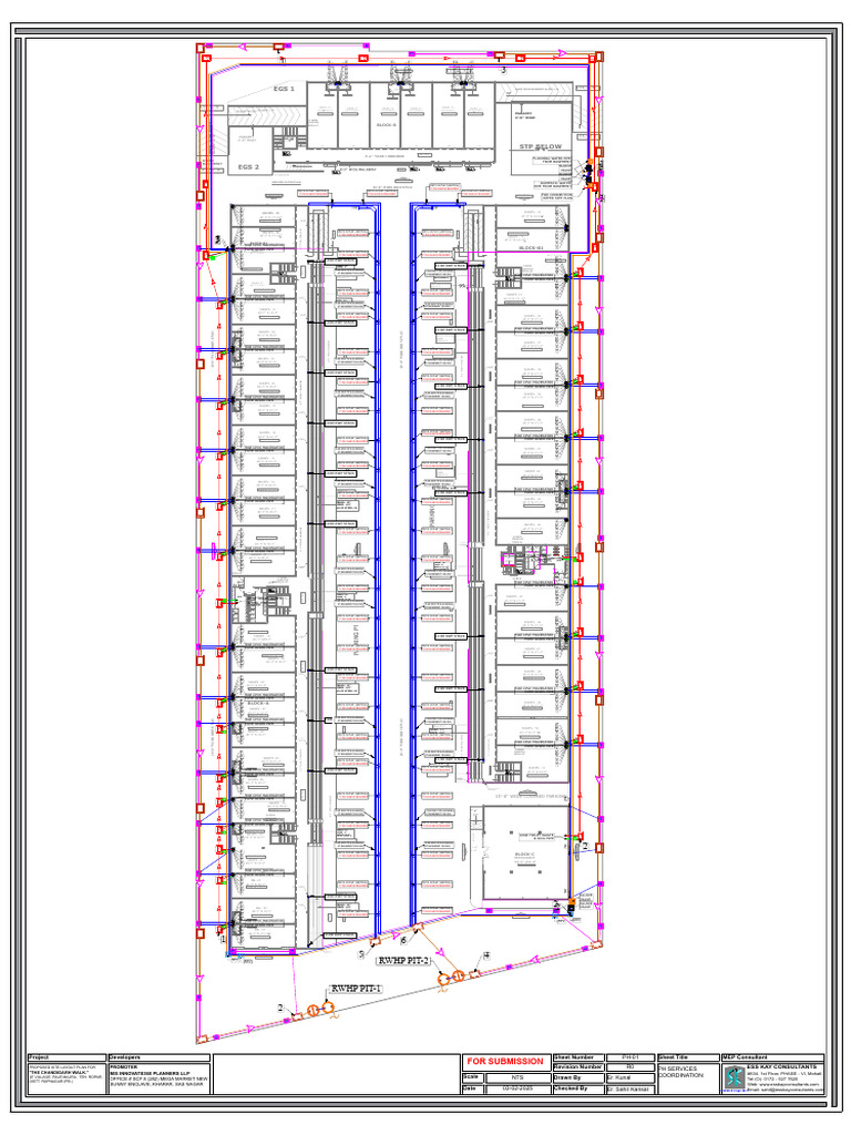 CHD Walk External Coordination Layout | PDF