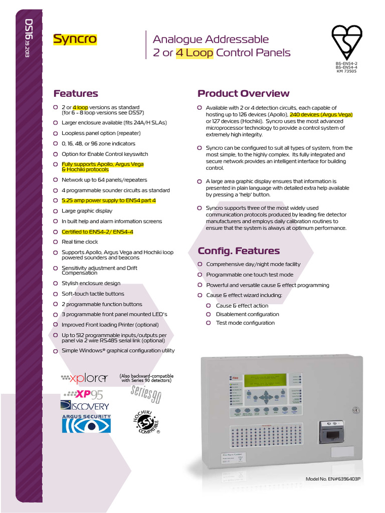 1 Control Panel (Syncro) | PDF | Mains Electricity | Power Supply