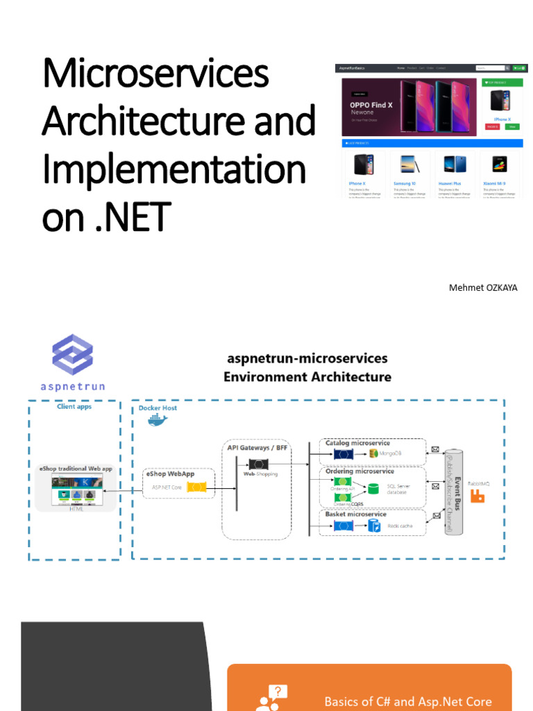 .NET Microservices Architecture Guide | PDF | Software Development ...