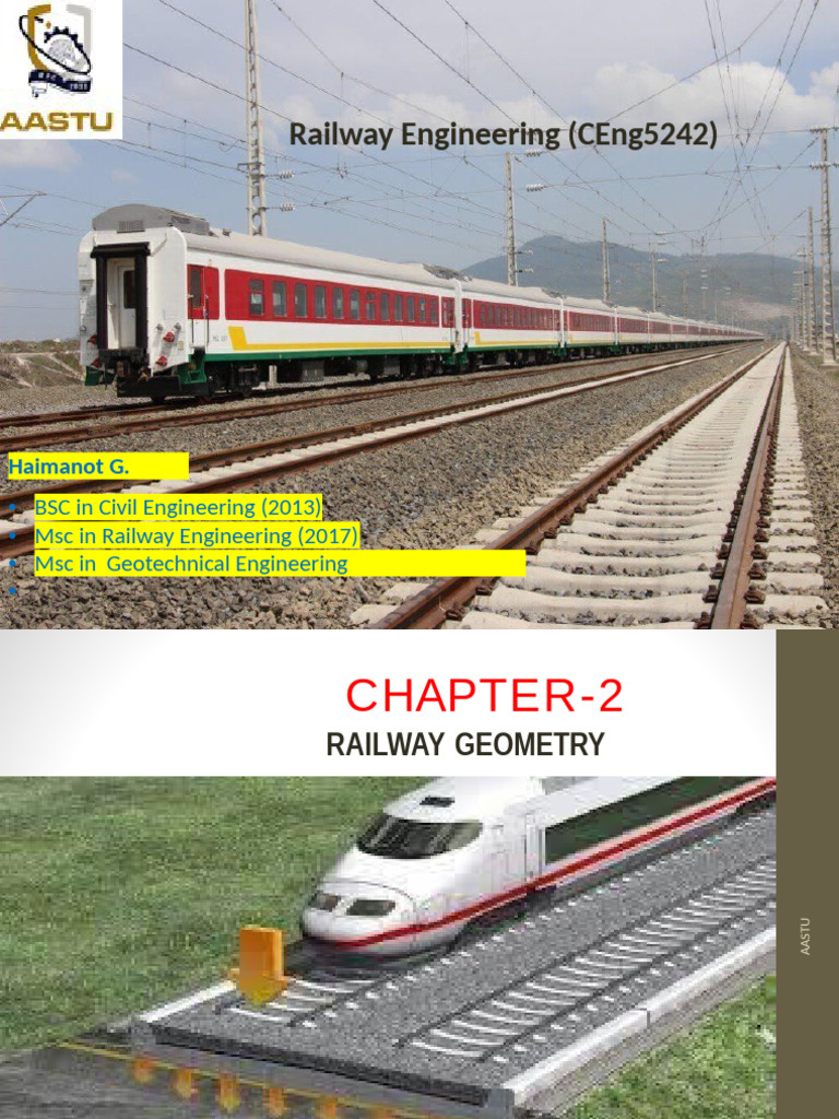 Railway Geometry and Design Standards | PDF | Rail Transport | Transport