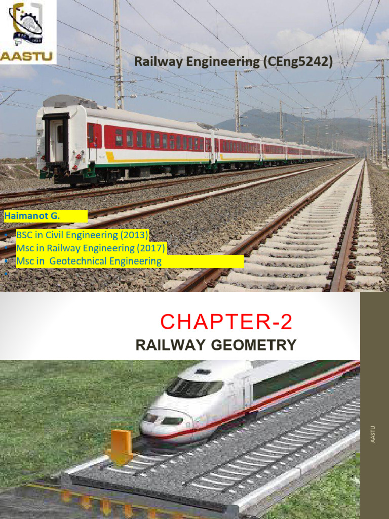 Railway Geometry and Design Standards | PDF | Land Transport | Transport