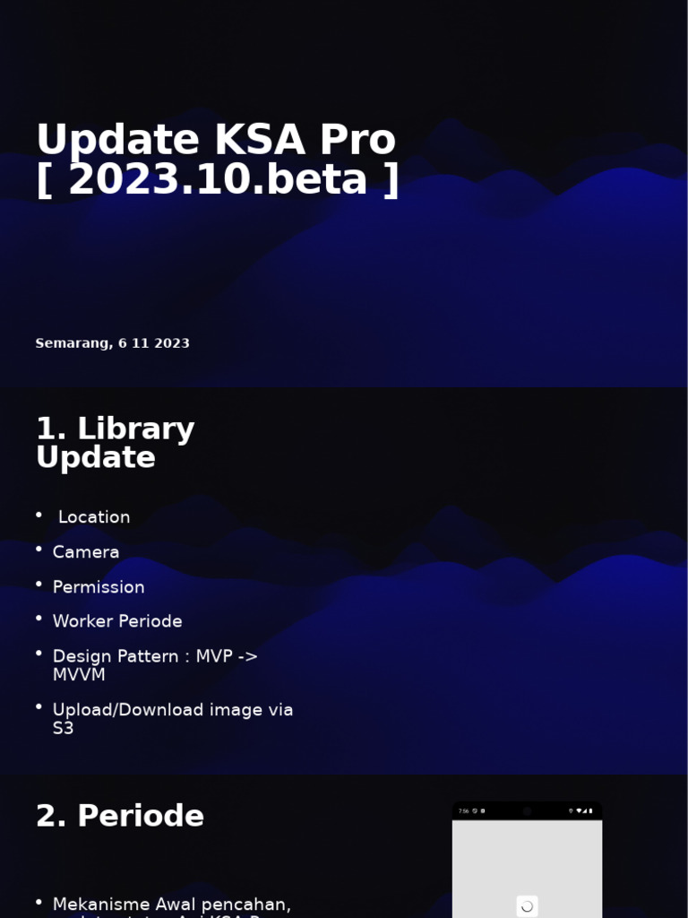 03a. Update KSA Pro | PDF
