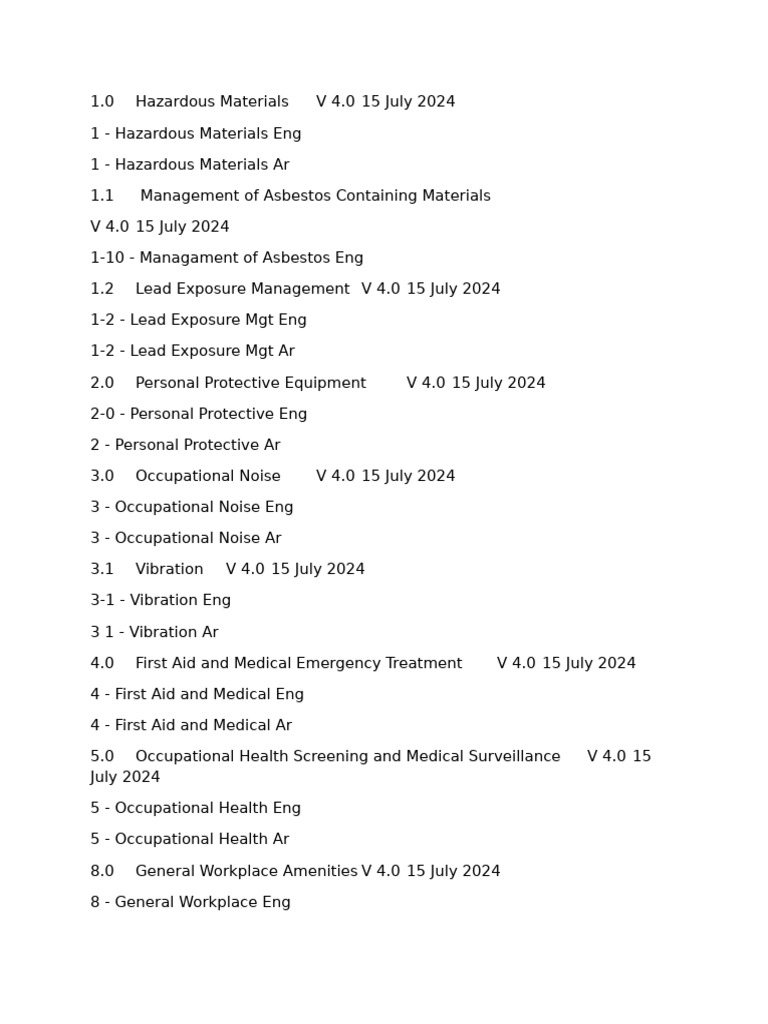 Adosh Cop | PDF | Occupational Safety And Health | Safety