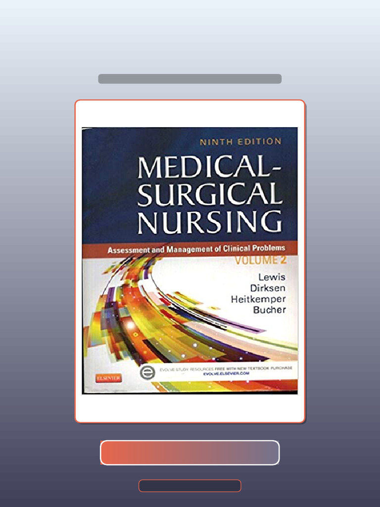 Test Bank of MedicalSurgical Nursing Assessment and Management of ...