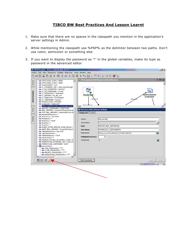 Best Practices and Lessons Learnt BW TIBCO | PDF | Xml | Variable ...