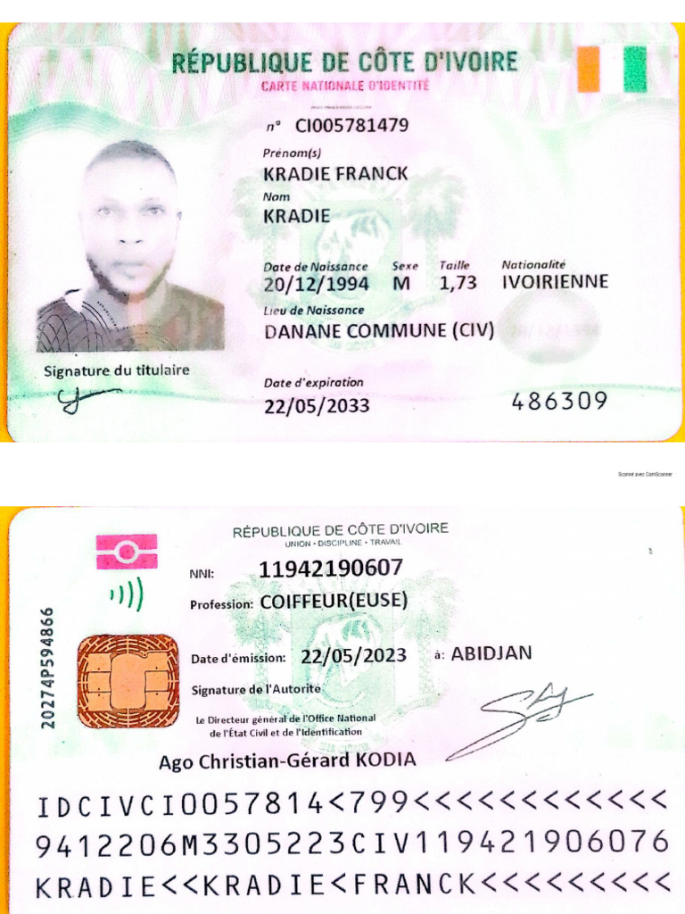 Contrat Fashion Coiffure (Danane) | PDF