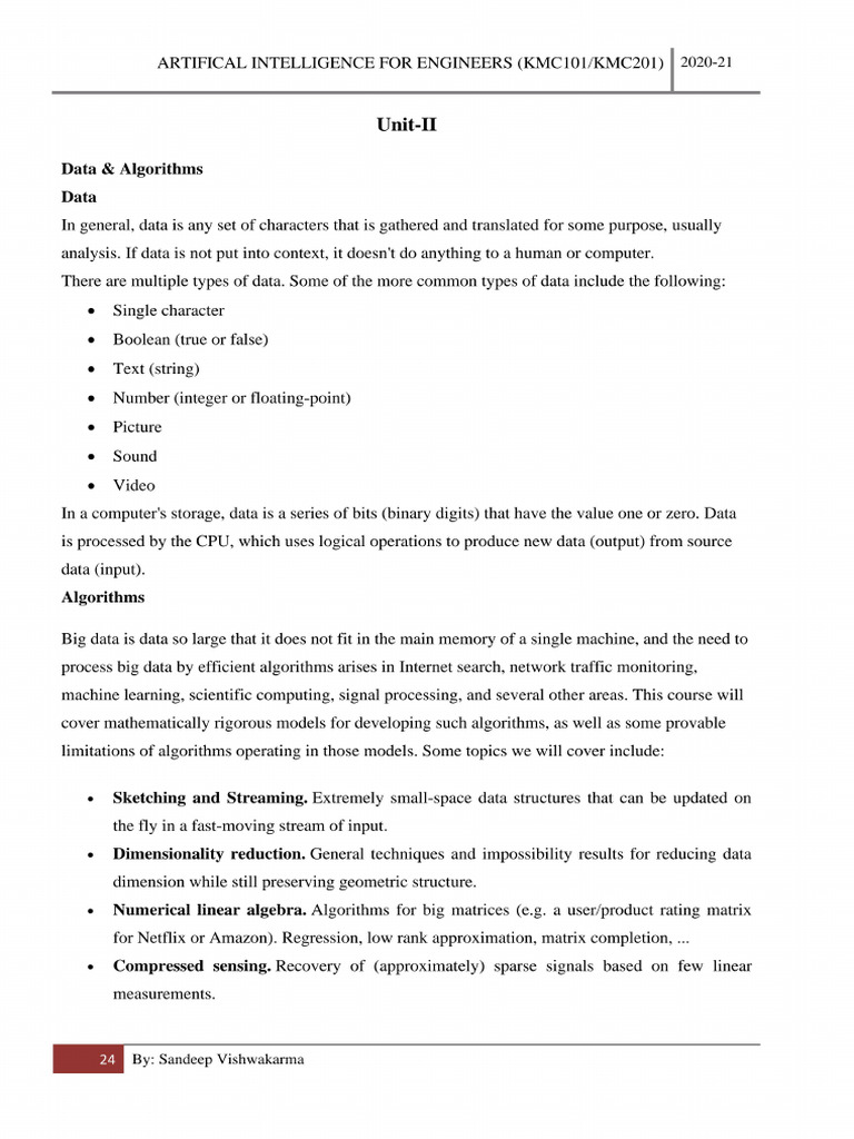 AI Notes Unit 2 | PDF
