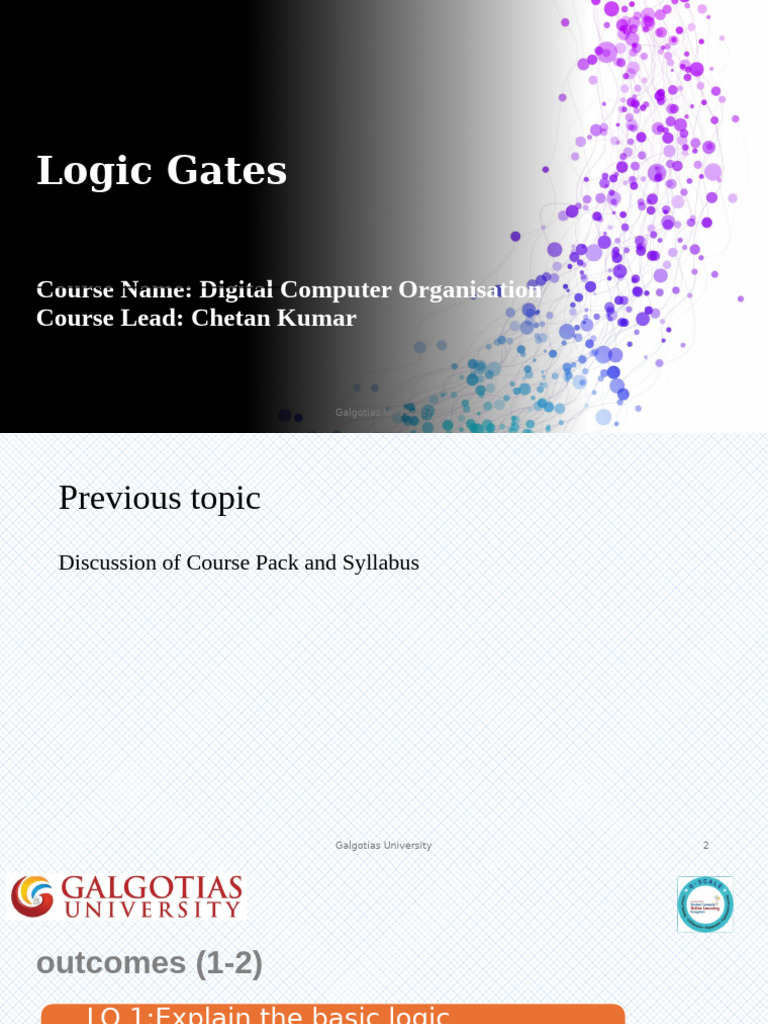 Understanding Logic Gates in Digital Circuits | PDF | Logic Gate ...