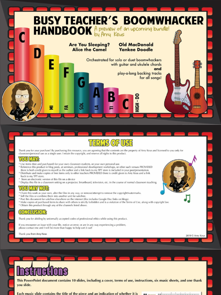 Busy Teachers Boomwhackers-1 | PDF