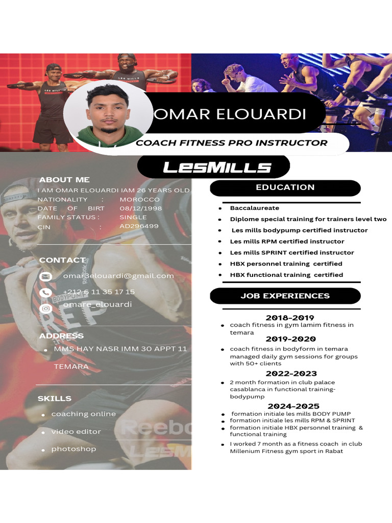 Omar Coach CV | PDF