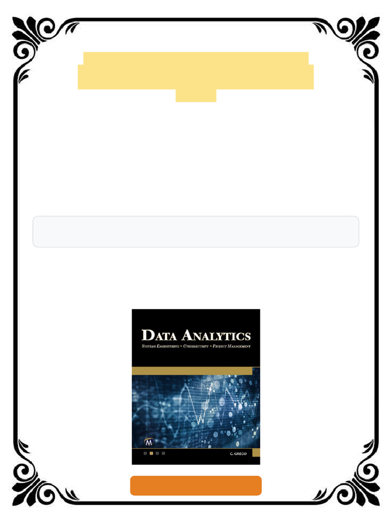Data Analytics: Systems Engineering - Cybersecurity - Project Management 2021st Edition ...