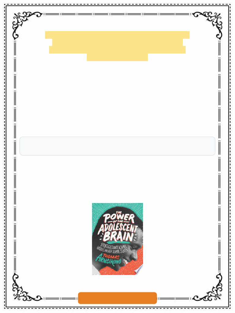 The Power of the Adolescent Brain Strategies for Teaching Middle and ...