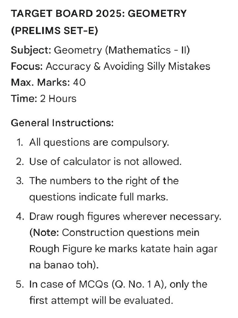Maths-2 (Paper 5) | PDF
