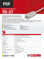 VVB306 Vibration Sensor Overview | PDF | Power (Physics) | Electronic ...
