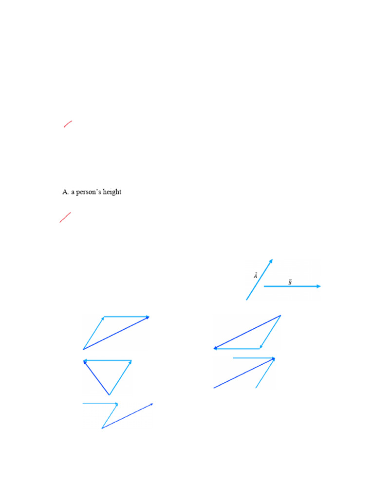 Preparation for PAT (Student) (1) | PDF | Euclidean Vector | Velocity