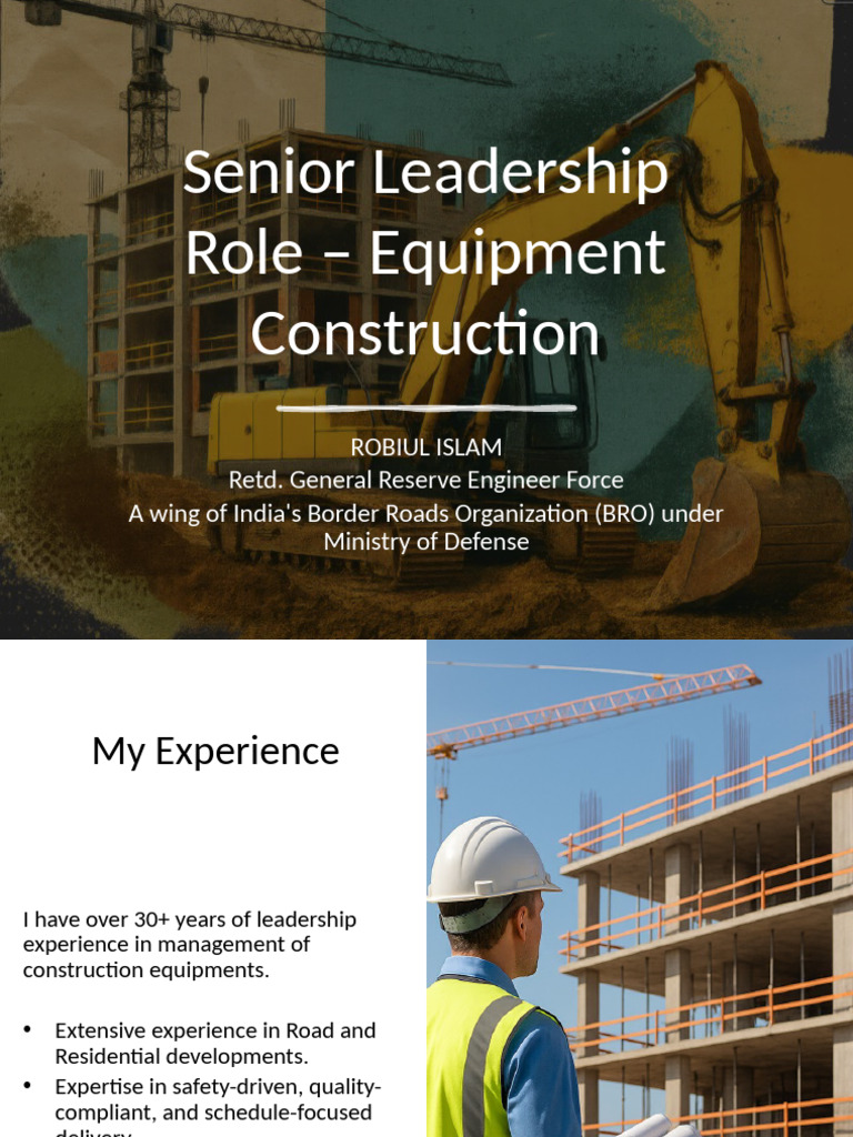 Construction Equipment Leadership Insights | PDF | Crane (Machine) | Safety