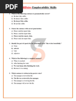 Pre-Employment Exam Sample Questions | PDF | Microsoft Excel ...