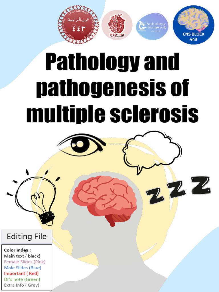 4-Pathology and Pathogenesis of Multiple Sclerosis | PDF | Multiple ...