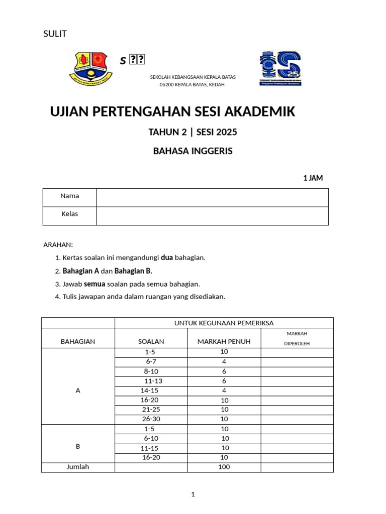 Kulit Ujian Skkb 3 Pdf