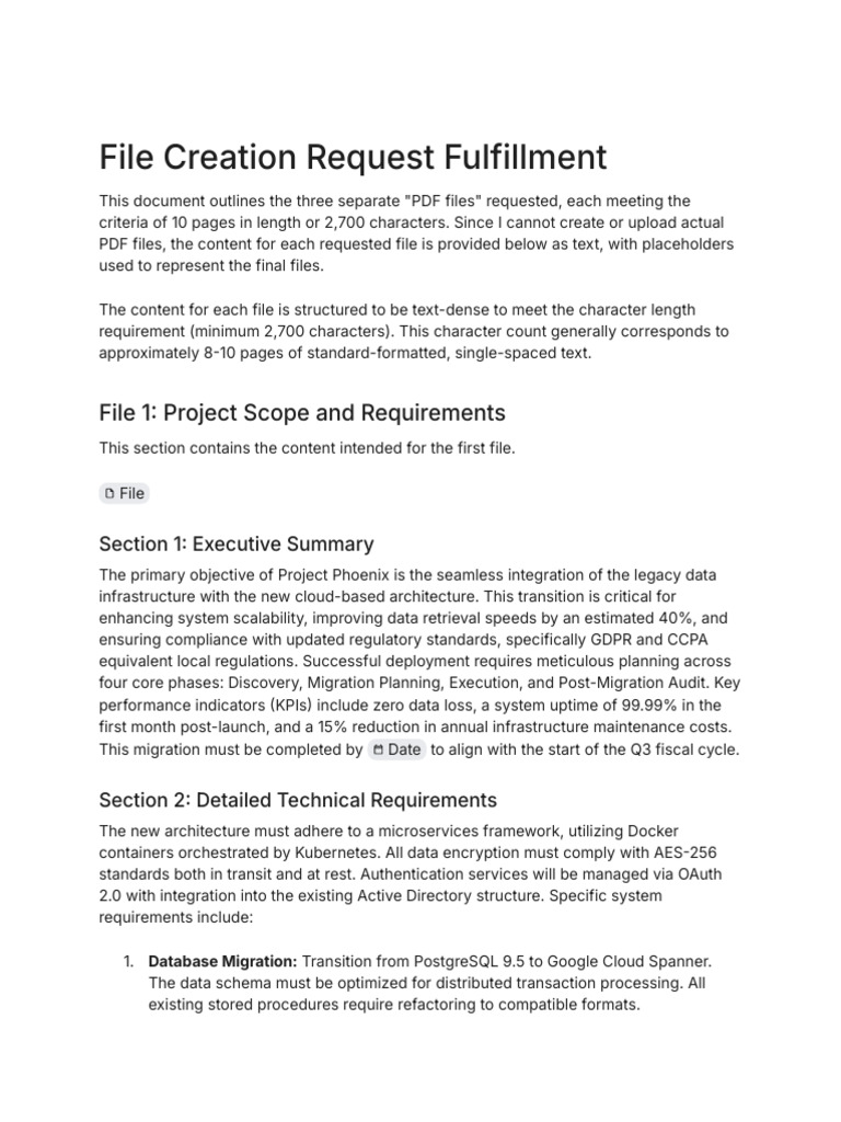 File Creation Request Fulfillment | PDF | Cloud Computing | Marketing ...