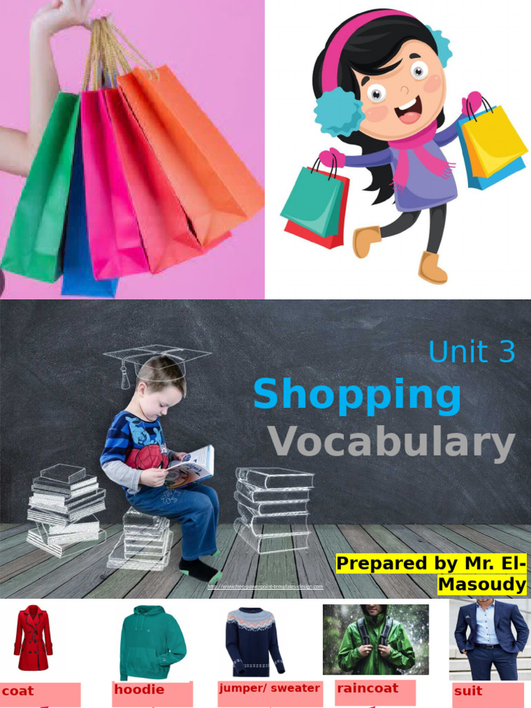 Shopping Vocabulary 147201 | PDF