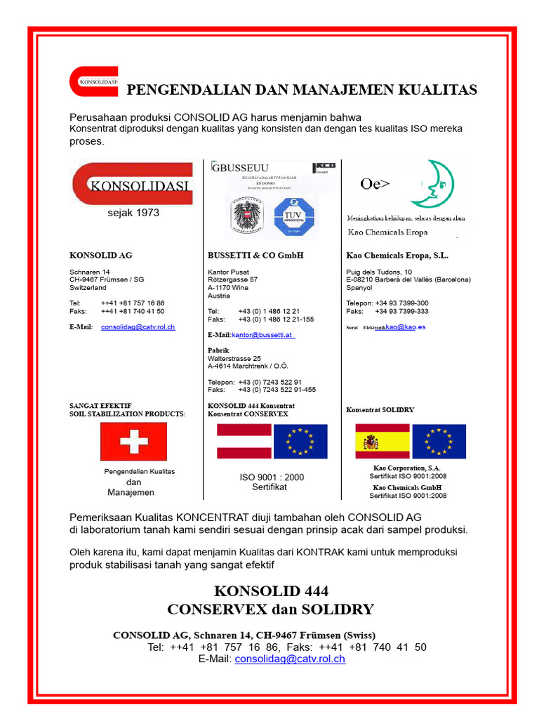 Consolid - Pengendalian dan Manajemen Kualitas %282%29 | PDF