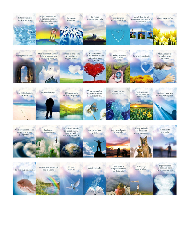 Oracle Cards Messages From Paradise | PDF | Love | Heaven