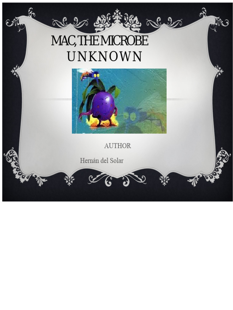Mac The Unknown Microbe Pdf