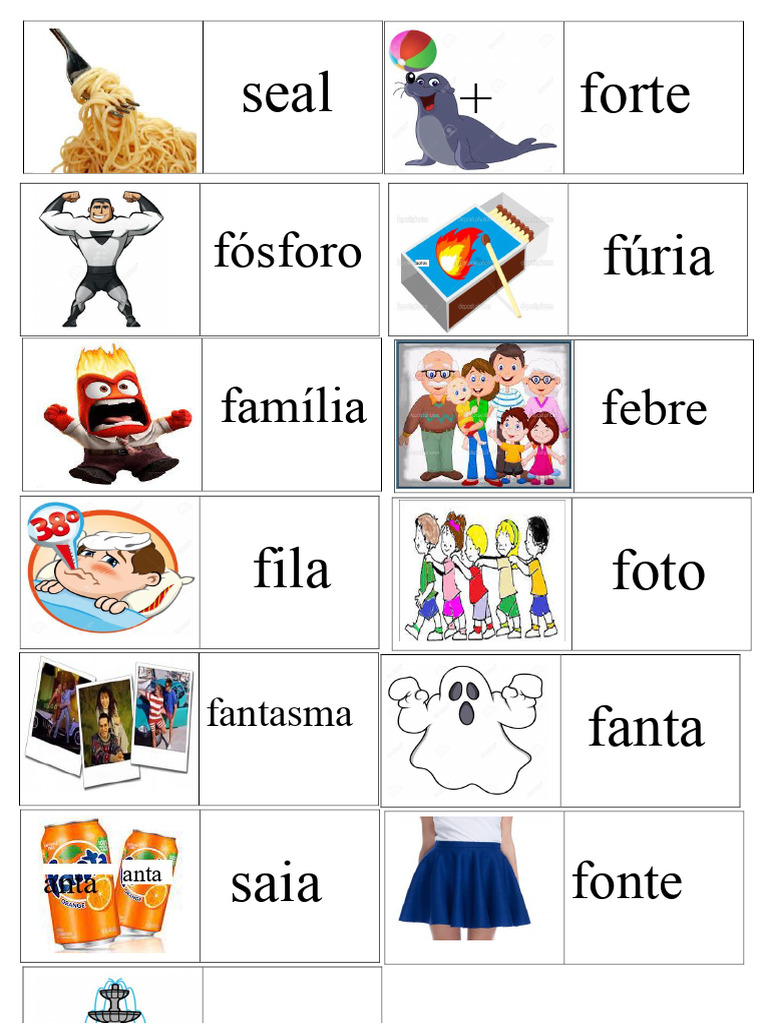 Domino Fa Fe Fi Fo Fu | PDF