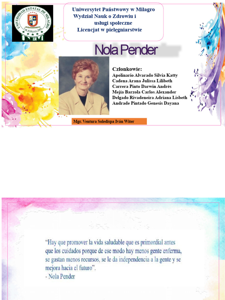Nola Pender | PDF