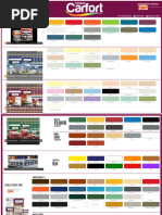 Carboline Color Chart Overview | PDF | Color | Art Materials