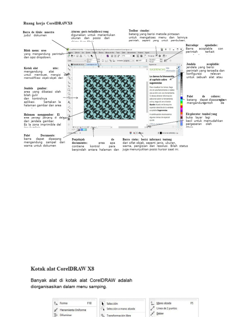 Panduan Lengkap Alat CorelDRAW X8 | PDF