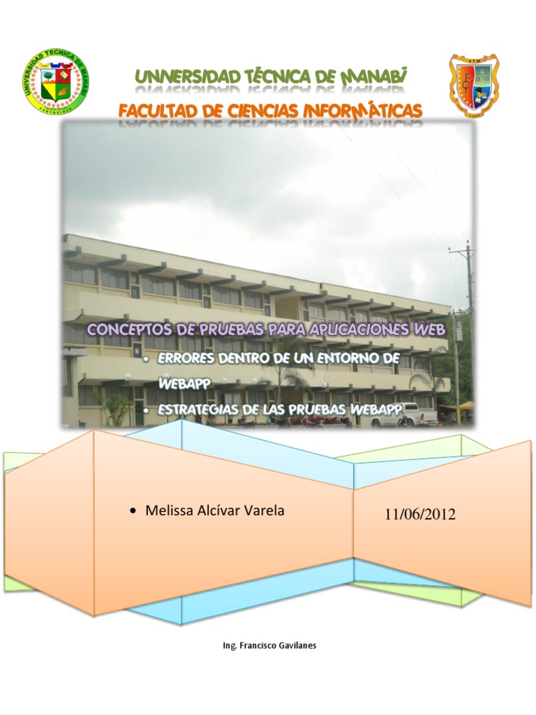Pruebas de Aplicaciones Web | PDF | Aplicación web | Software Pruebas de Aplicaciones Web | PDF | Aplicación web | Software