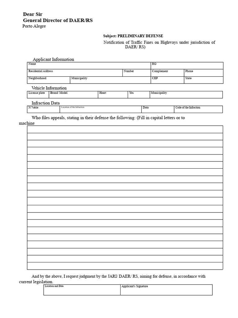 Traffic Fine Appeal Process in RS | PDF | Justice | Crime & Violence