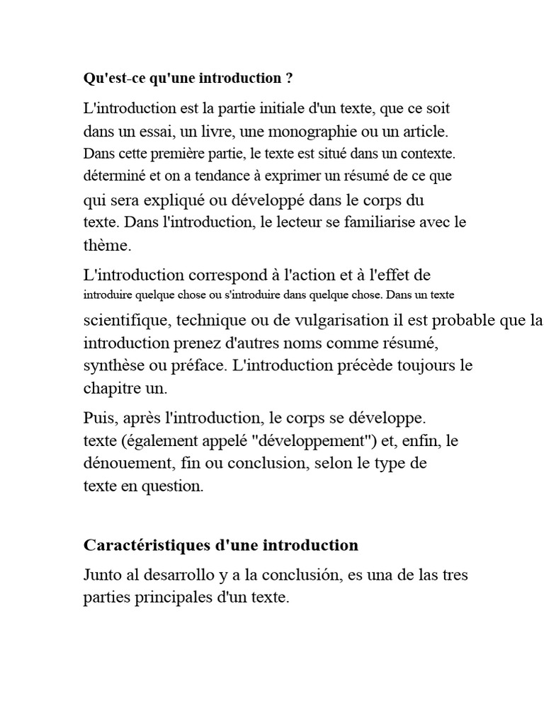 Comprendre l'Introduction d'un Texte | PDF | Épistémologie | Démocratie