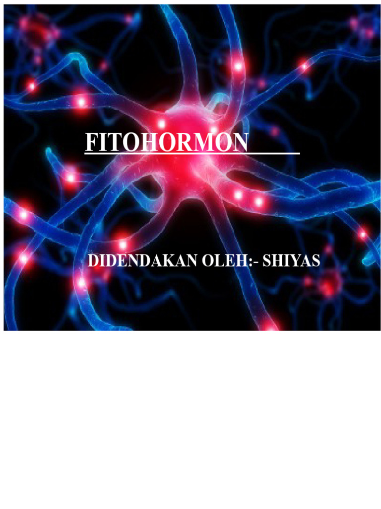 Jenis dan Fungsi Fitohormon dalam Tanaman | PDF