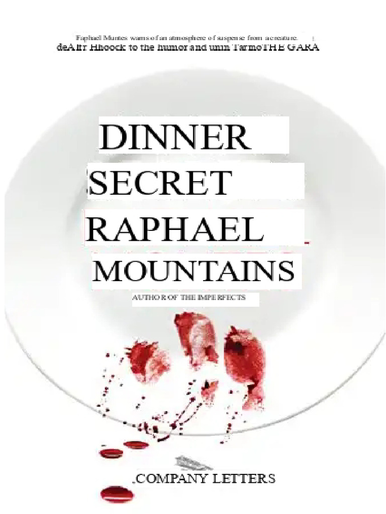Secret Dinner Raphael Montes | PDF