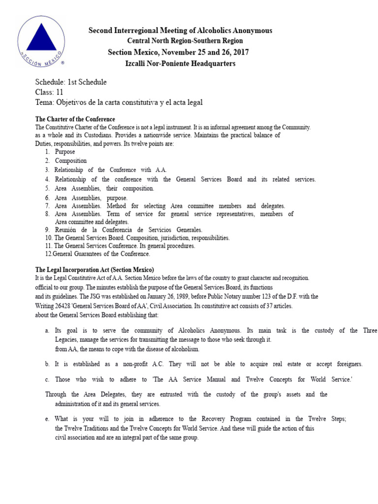 Objectives of The Constitutive Letter and The Legal Act | PDF | Justice ...