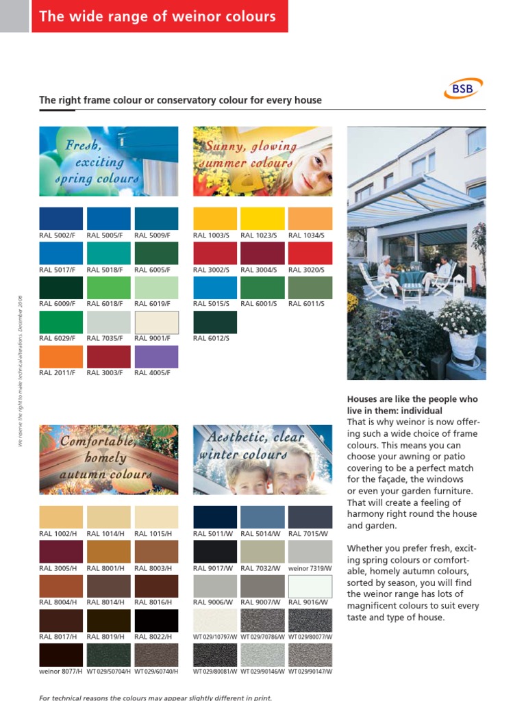 RAL Colour Range | PDF | Color | Nature
