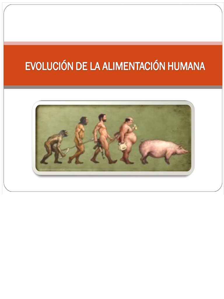 Évolution de l'alimentation humaine | PDF
