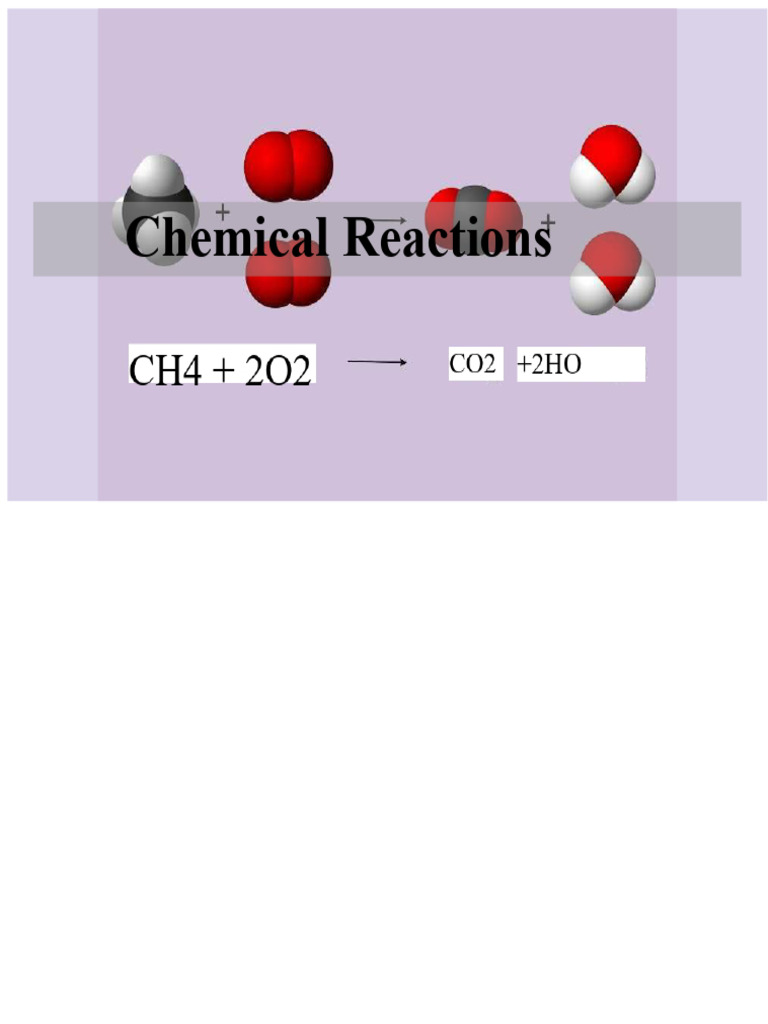Understanding Chemical Reactions | PDF | Chemical Reactions | Chemical ...